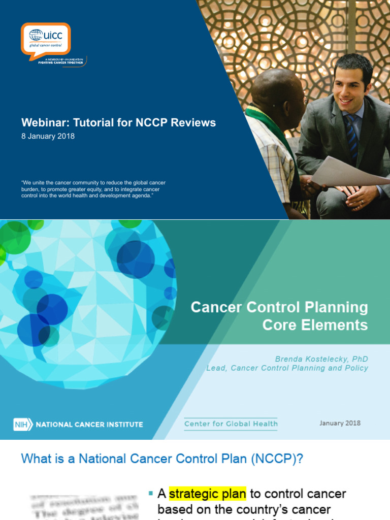 Tutorial For NCCP Reviews 08JAN2018 | PDF | Policy | Cancer