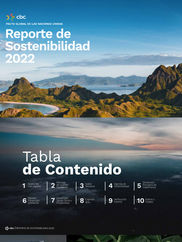 CBC Informe | PDF | Pepsi Co | Sustentabilidad