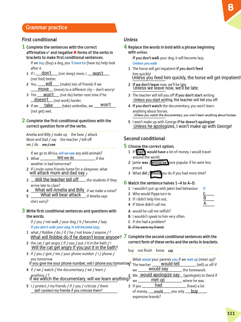 Grammar Exercises | Download Free PDF | Linguistic Morphology | Language Mechanics