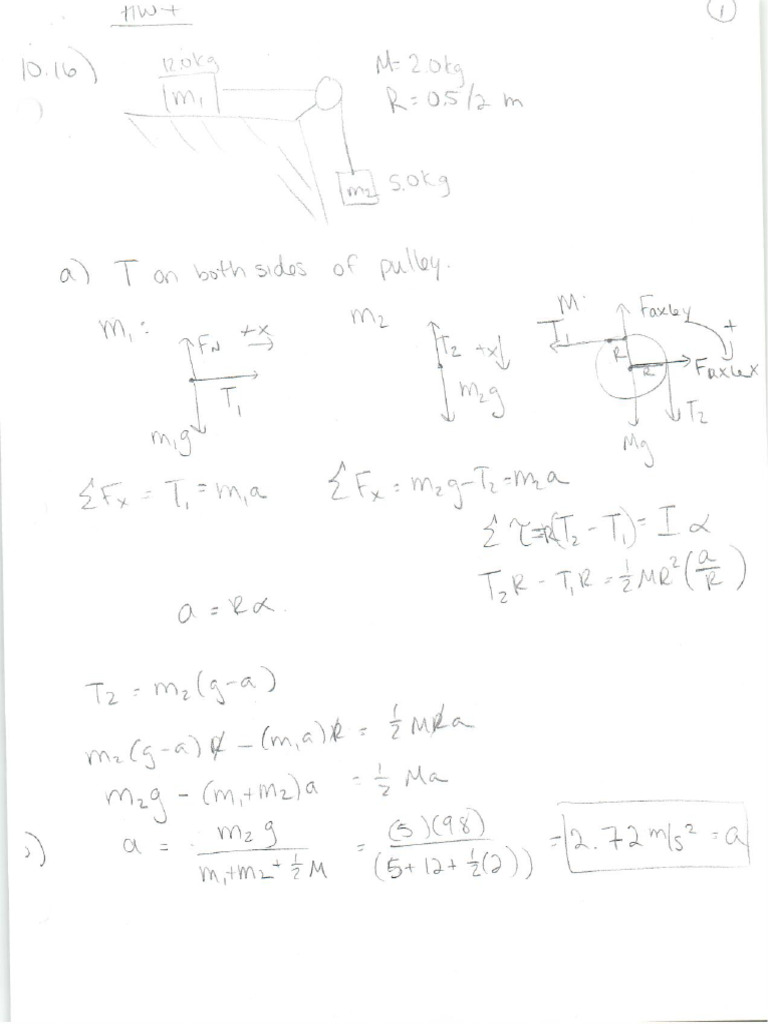 HW 7 Solutions | PDF