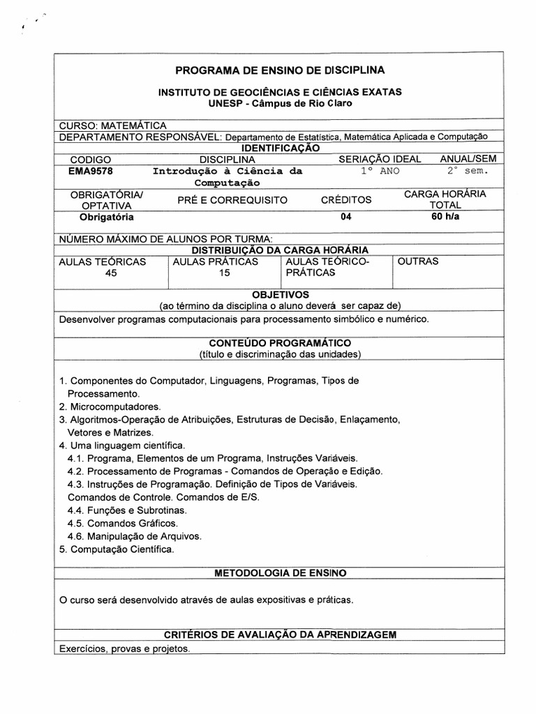 11 Introducao A Ciencia Da Computacao Pdf