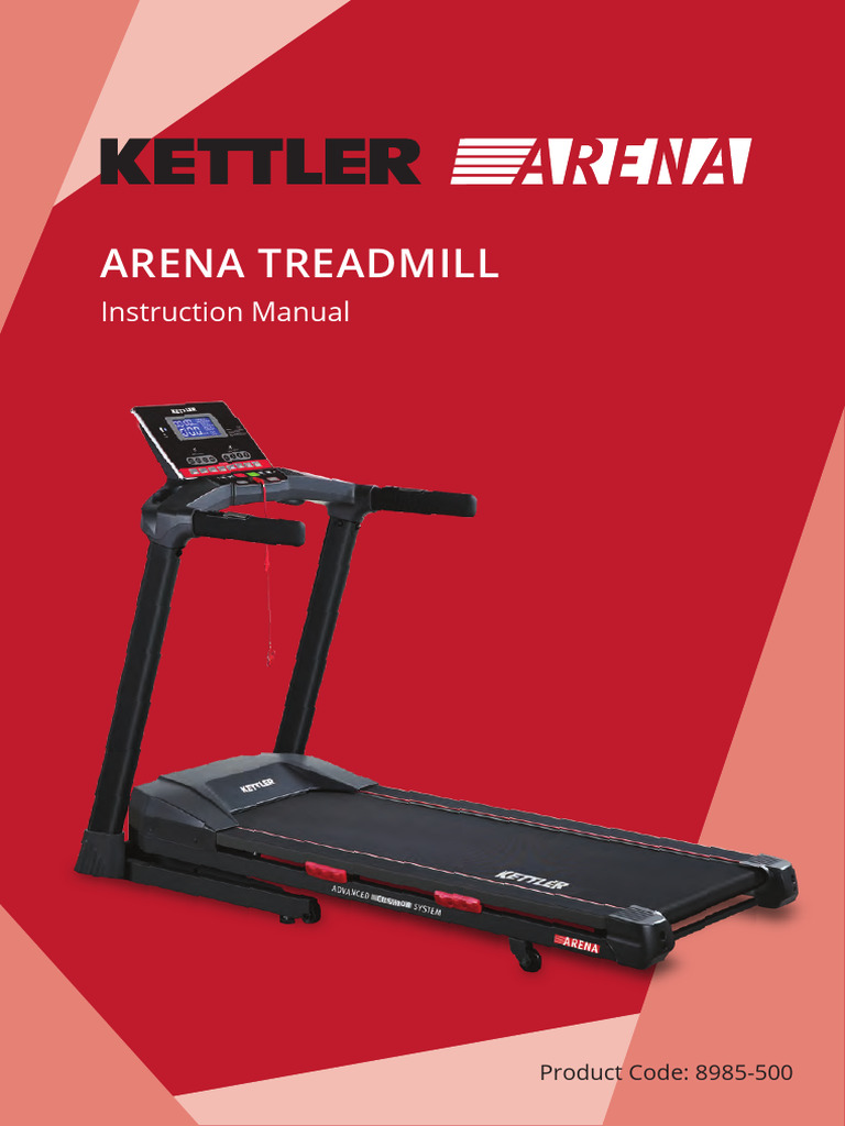 Arena Treadmill Instruction Manual | PDF | I Pod | High Intensity ...