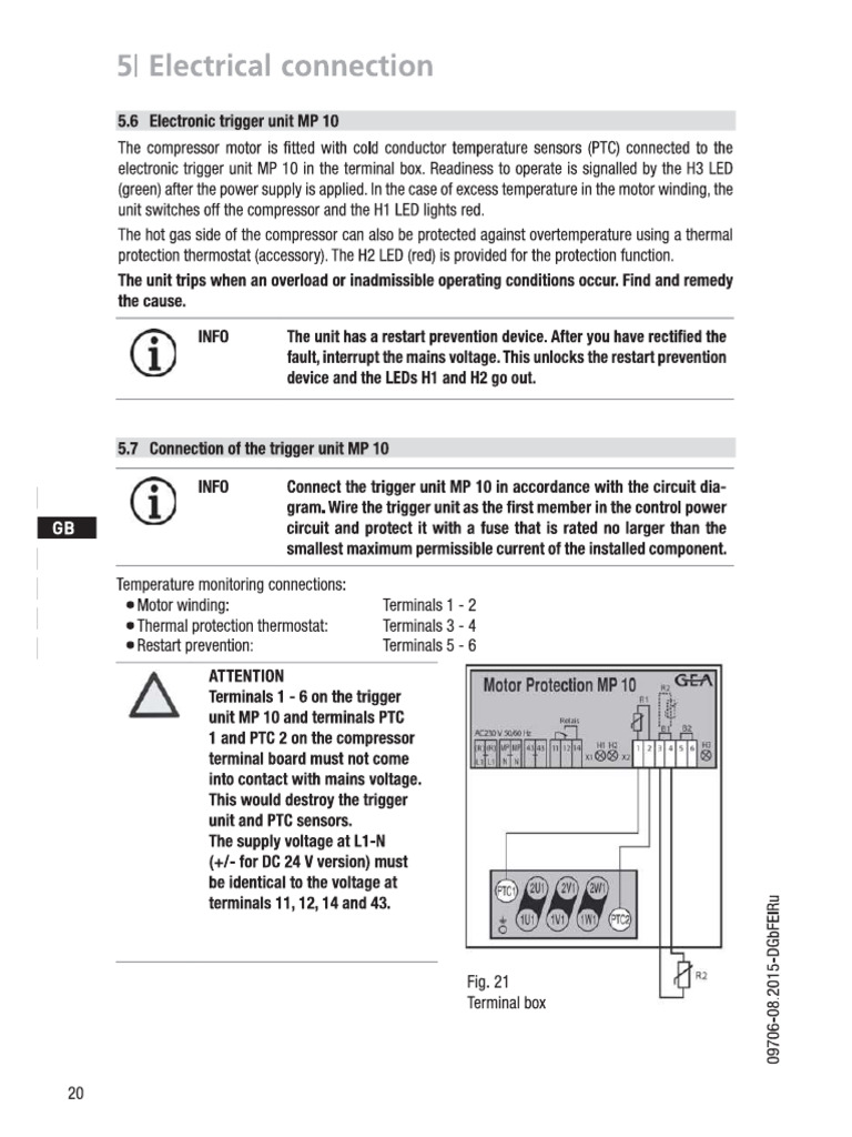 Motor Protector MP10 06913 | PDF