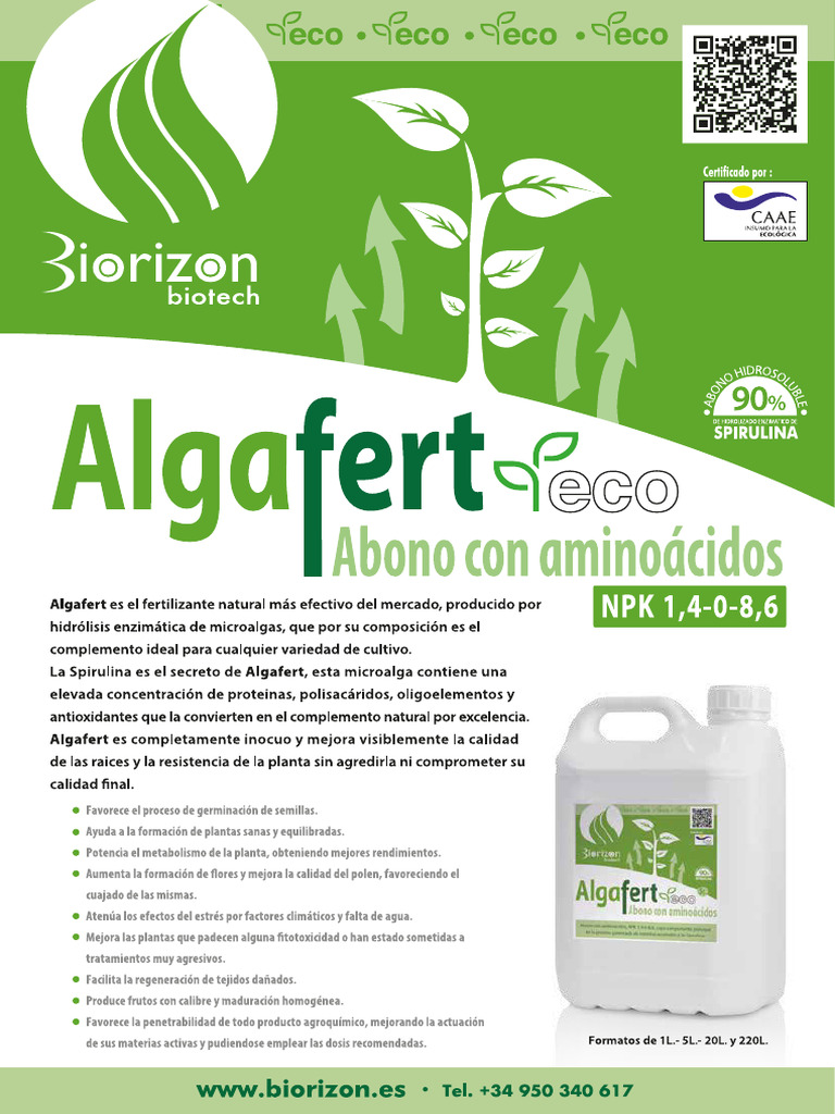 Algafert Eco | PDF