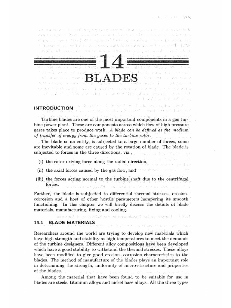 Blades | PDF