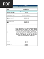 RRU5502 (1800 + 2100) - Technical Specifications Dual | PDF | Lte ...
