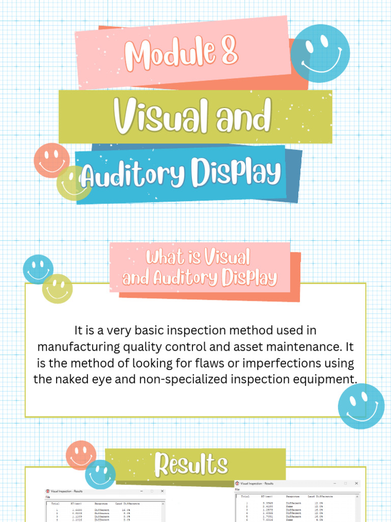 Module 8 - Visual Inspection | PDF