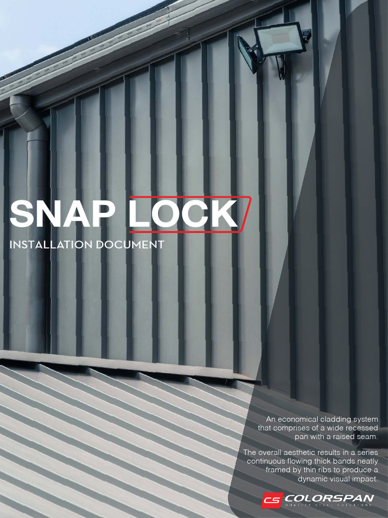 Colorspan - Installation Doc - Snap Lock 1 | Download Free PDF | Sheet ...