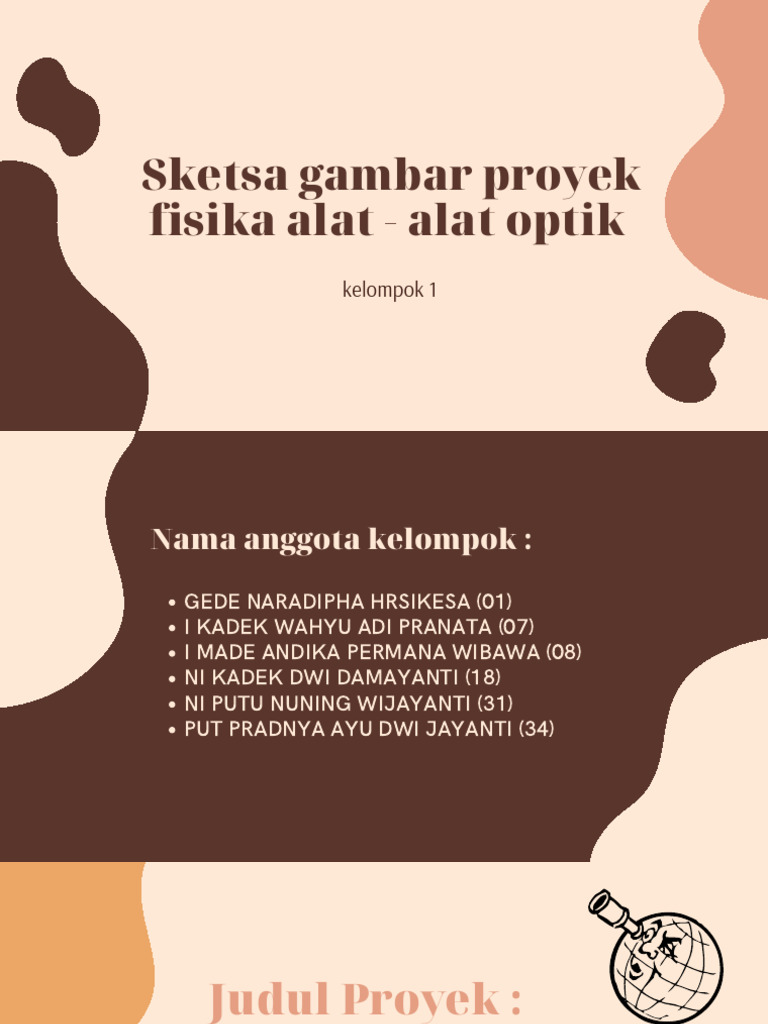 Fisika Gambar Proyek Fisika Alat - Alat Optik | PDF