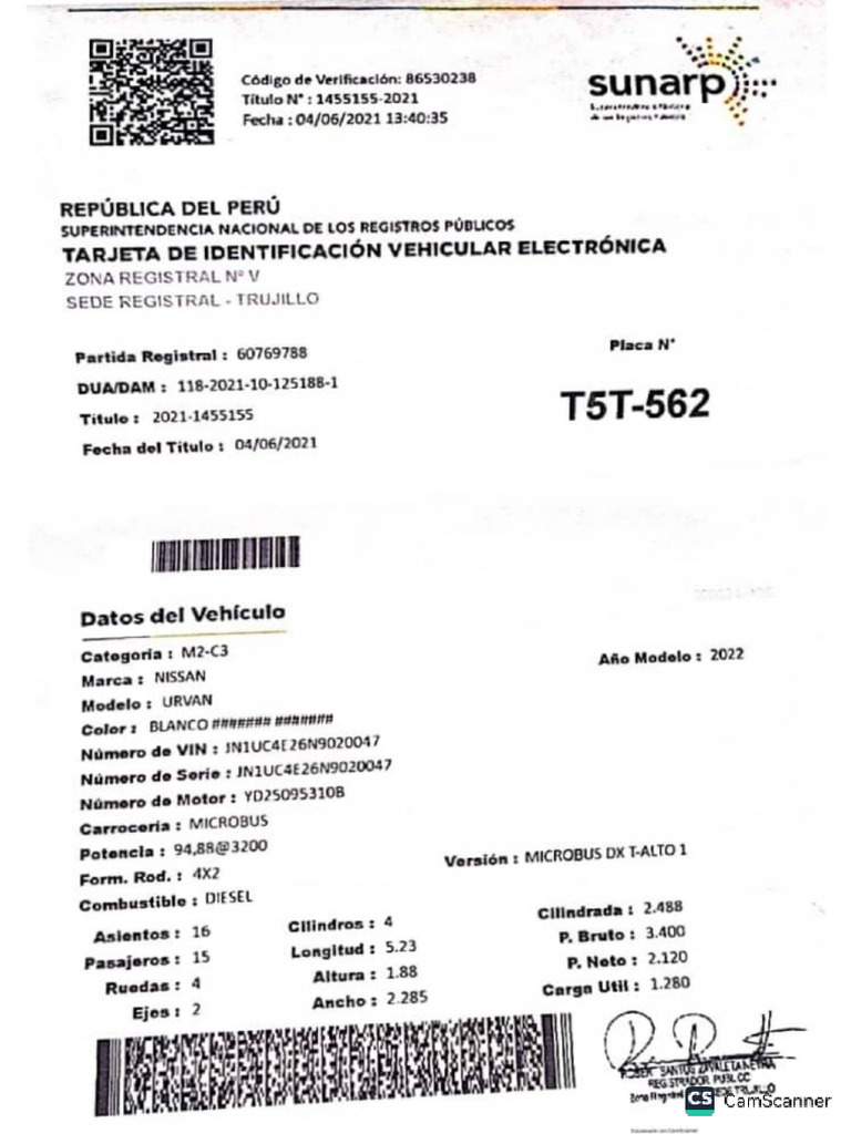 Seguros t5t - 562 | PDF