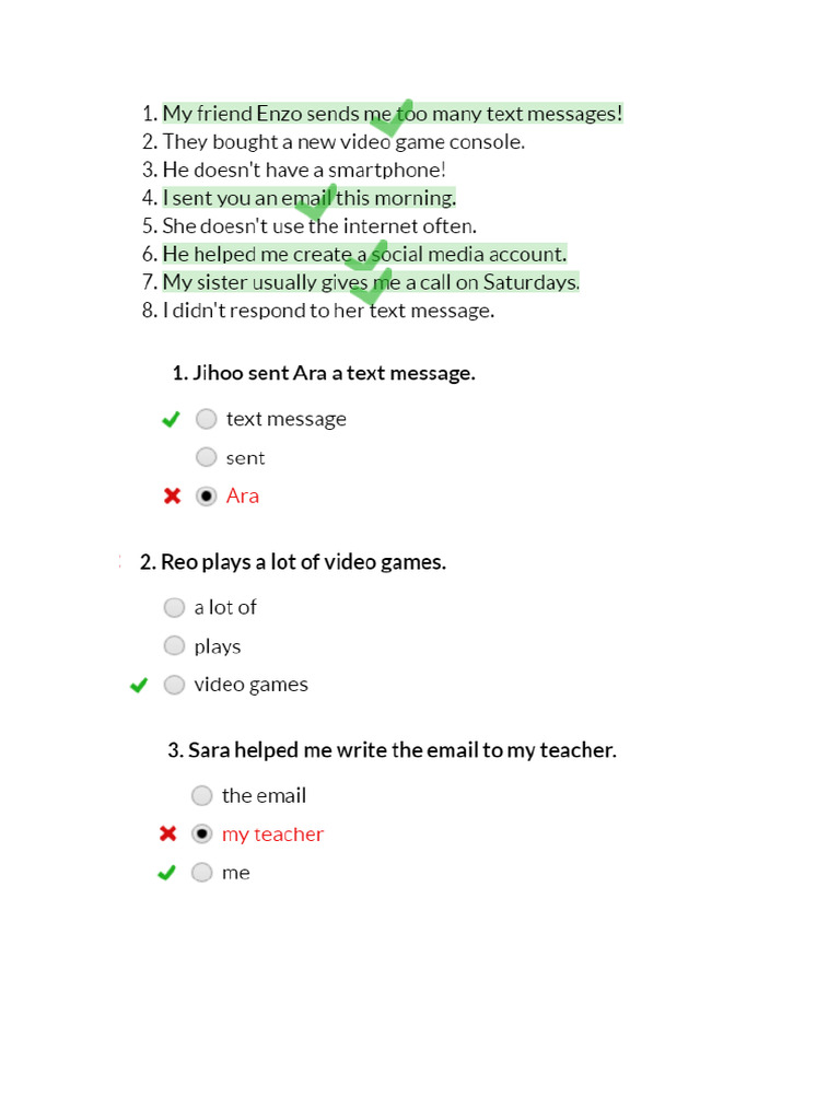 Level 1 - Unit 7 | PDF