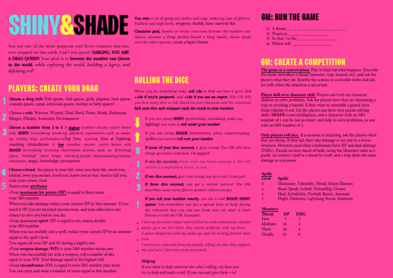 Shiny & SHADE MOD | PDF