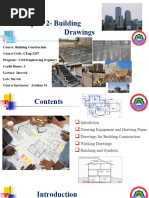 Setting Out Drawing | PDF | Drawing | Civil Engineering