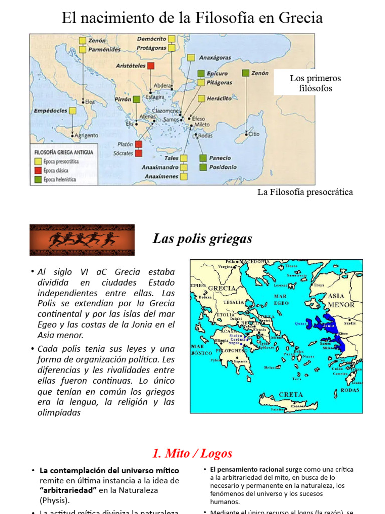 Los Primeros Filã Sofos 23-24 | PDF | Pitágoras | Conocimiento