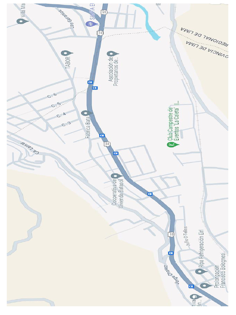 Planos Ruta 83 | PDF