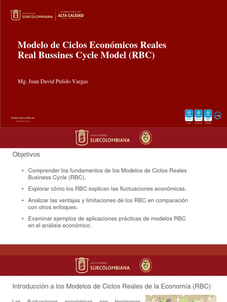 Modelo RBC Completo | PDF | Ciclo comercial | Macroeconómica