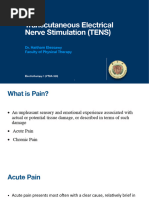 TENS Unit Manual | PDF