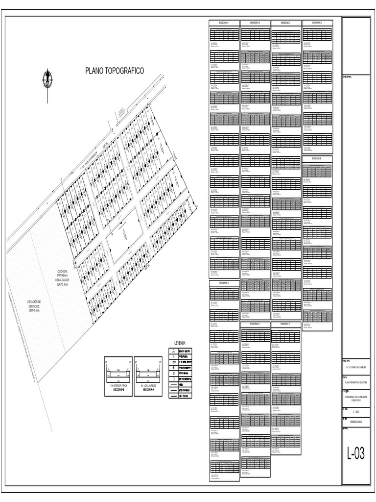 Plano Lotes L-03-1 | PDF