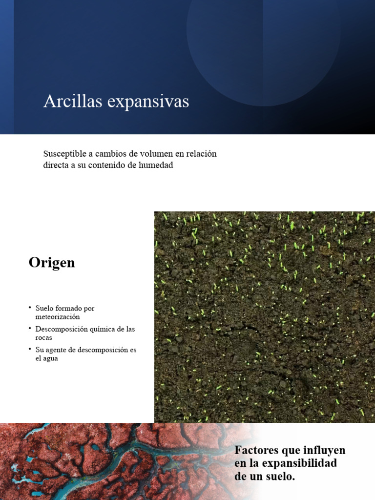 Arcillas Expansivas | PDF