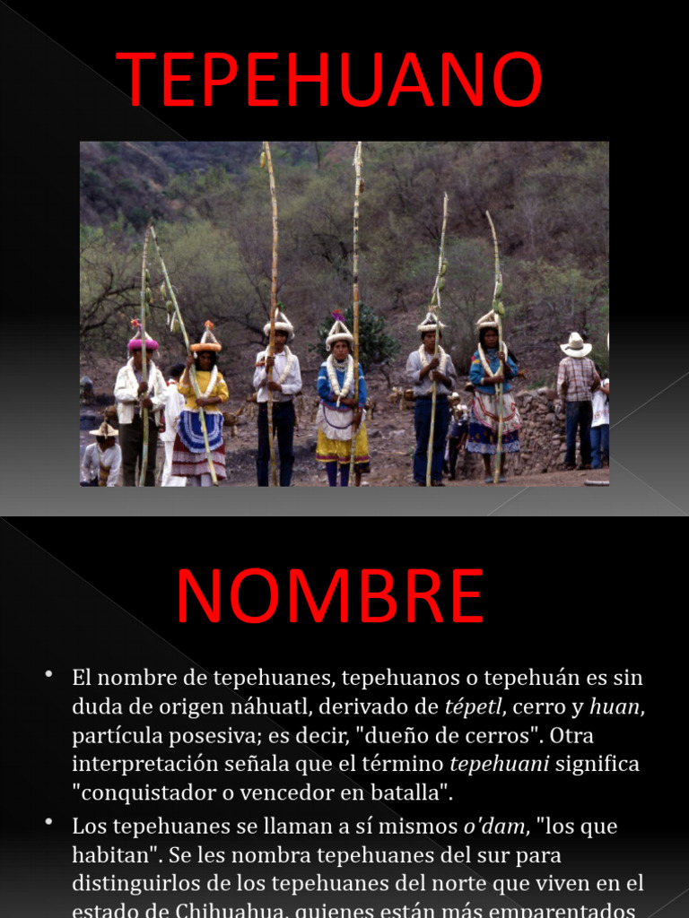 Cultura y tradiciones de los tepehuanes | PDF