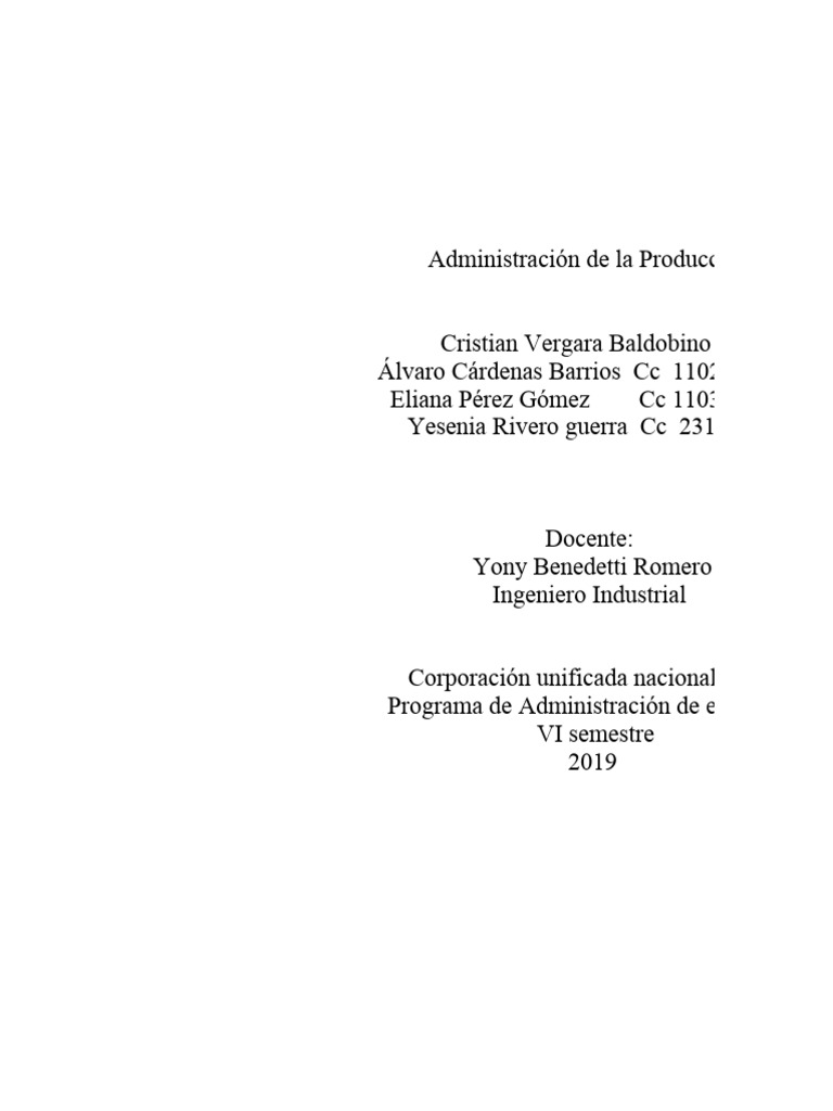 Trabajo Metodos de Pronosticos | PDF