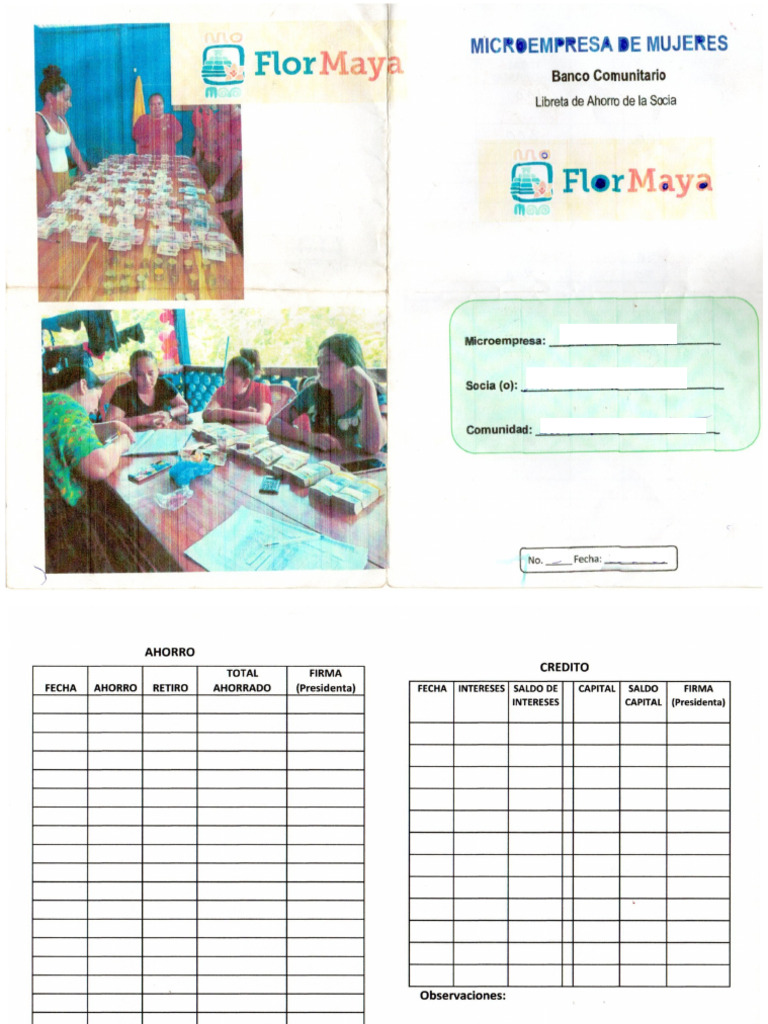Libreta Flor Maya | PDF