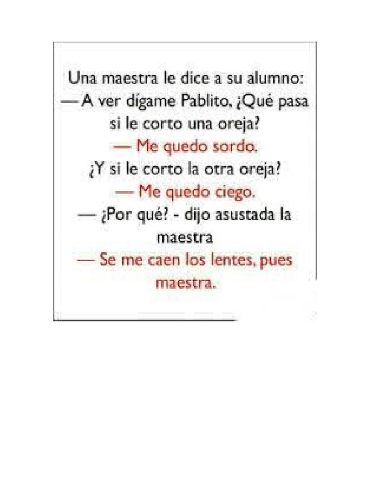 Chiste | PDF