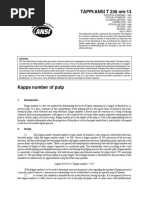 TAPPI Test Methods Overview | PDF | Paper | Paperboard