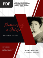 Memoirs of A Geisha Analysis | PDF | Geisha | Narration