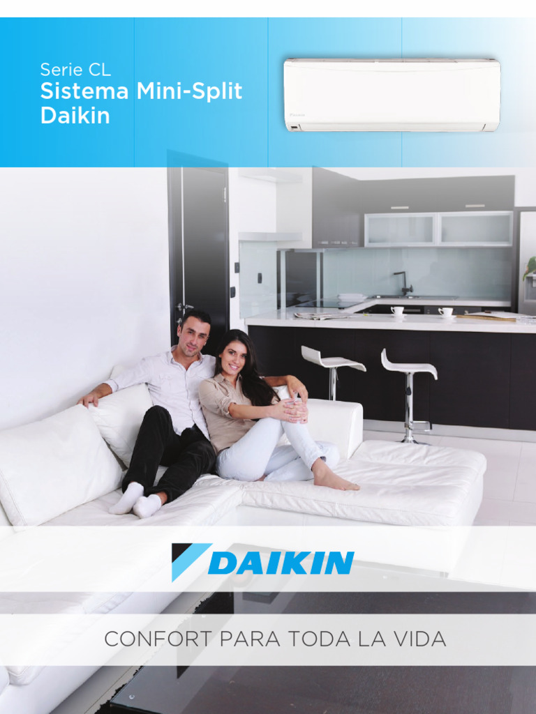 Mini Split Daikin 10 Seer Serie CL | PDF | Cantidades fisicas | Energía sostenible