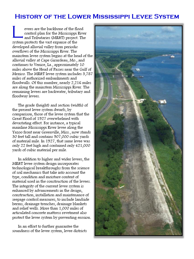 MRT Levees | Download Free PDF | Levee | Mississippi River