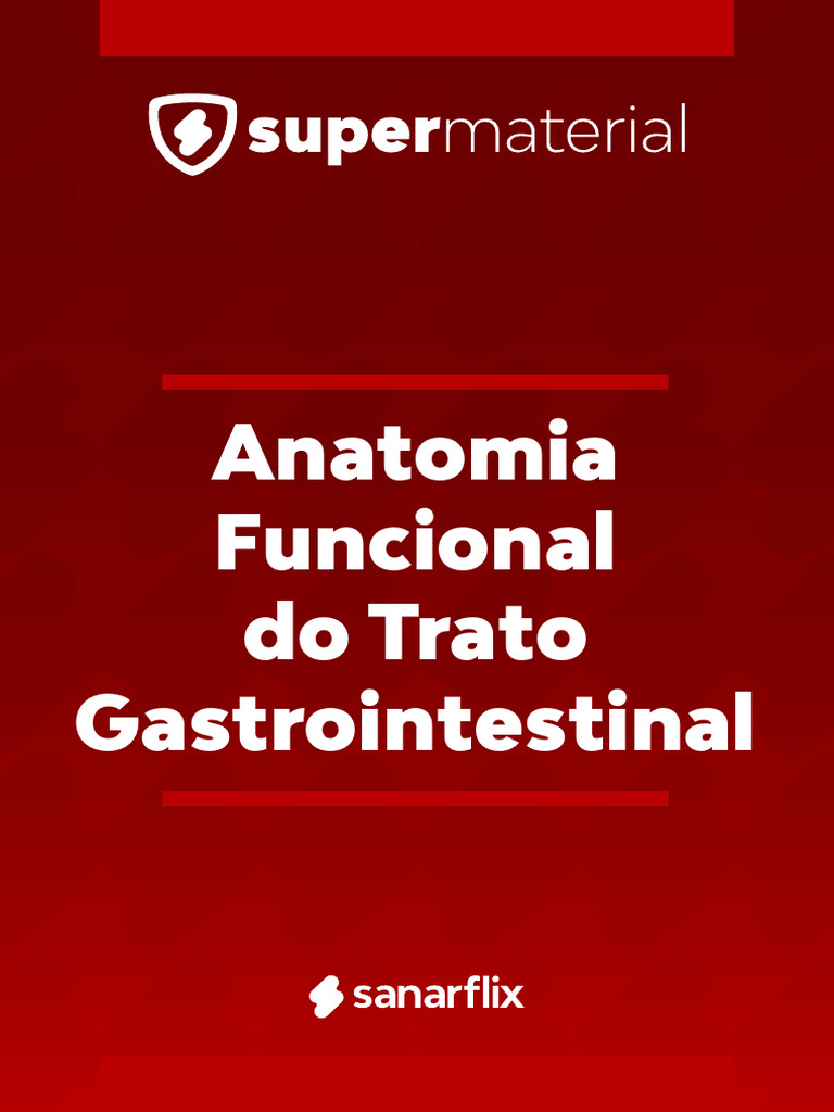 Anatomia do Trato Gastrointestinal | PDF | Trato gastrointestinal ...