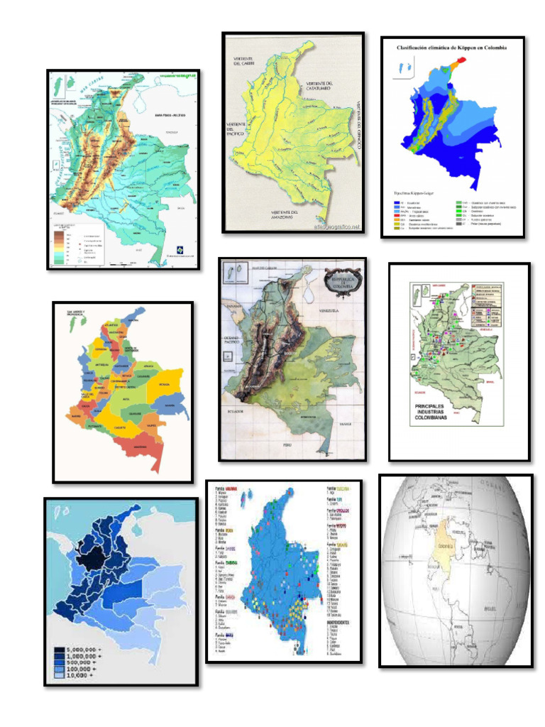 Mapas de Colombia | PDF
