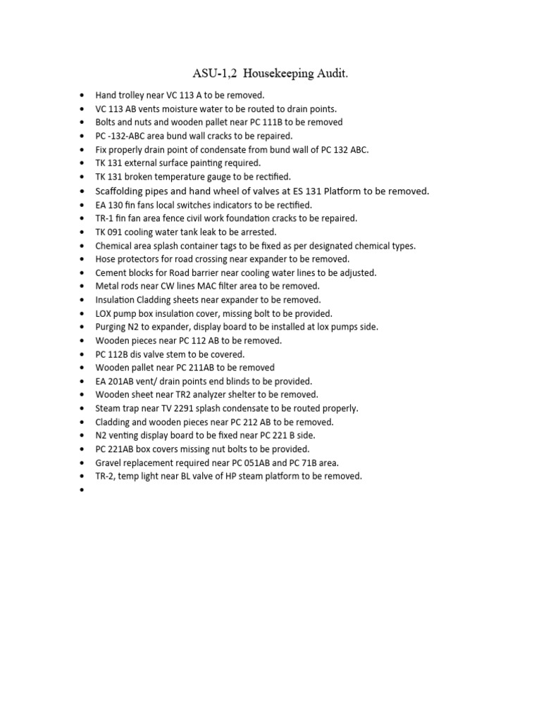 ASU House Keeping Points | PDF | Science & Mathematics
