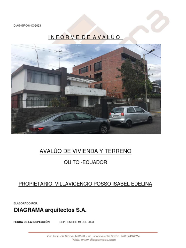 Avalúo Completo Guillermo Flores | PDF | Bienes raíces | Fundación (Ingeniería)