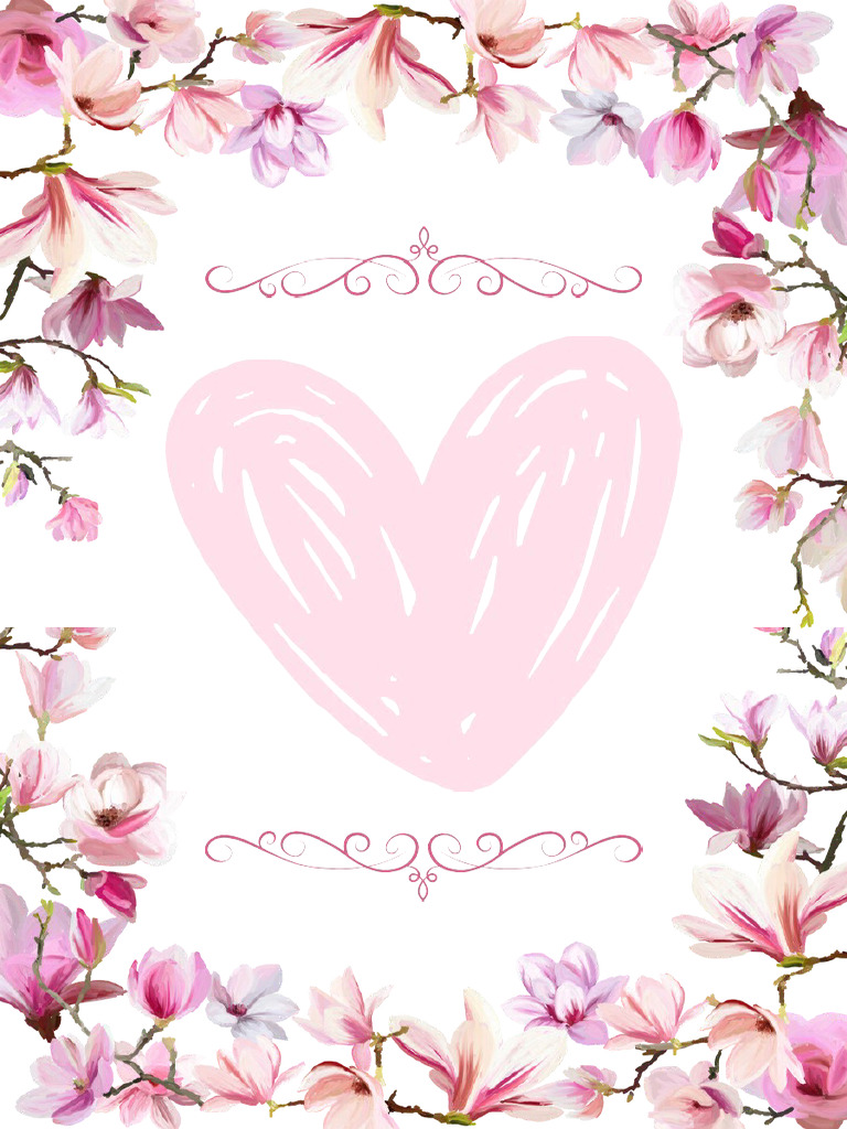 Tarjeta Vertical Día De La Madre Floral Sencilla Pdf