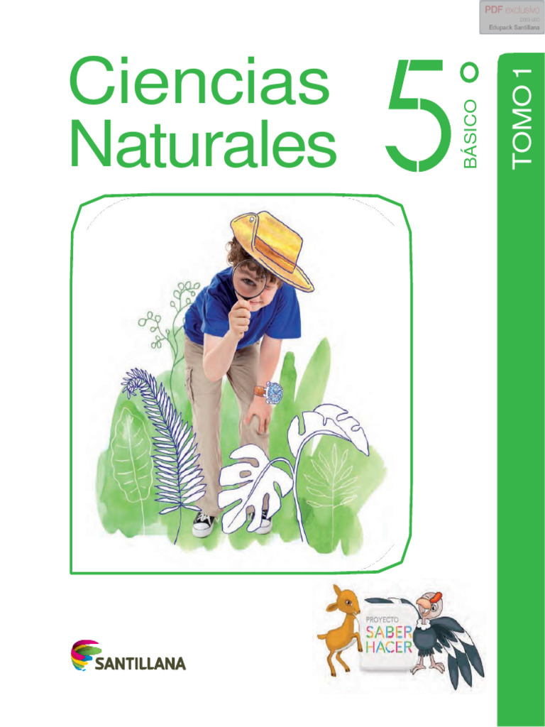 5°básico Ciencias Naturales Tomo1 | PDF | Agua | Tierra