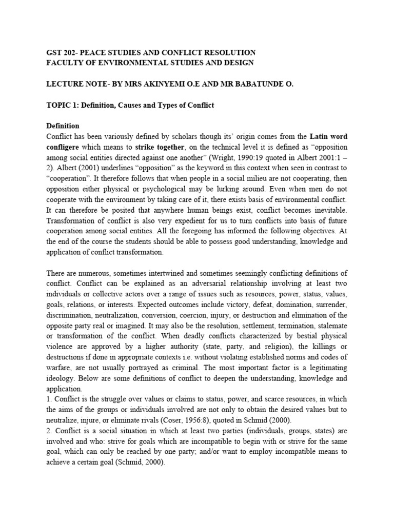 GST 202 Material | PDF | Political Science | Liberal Arts Education