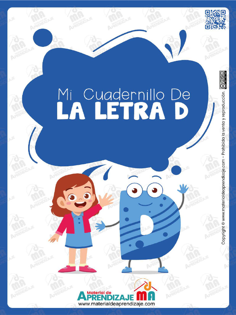 Cuadernillo de La Letra D | PDF