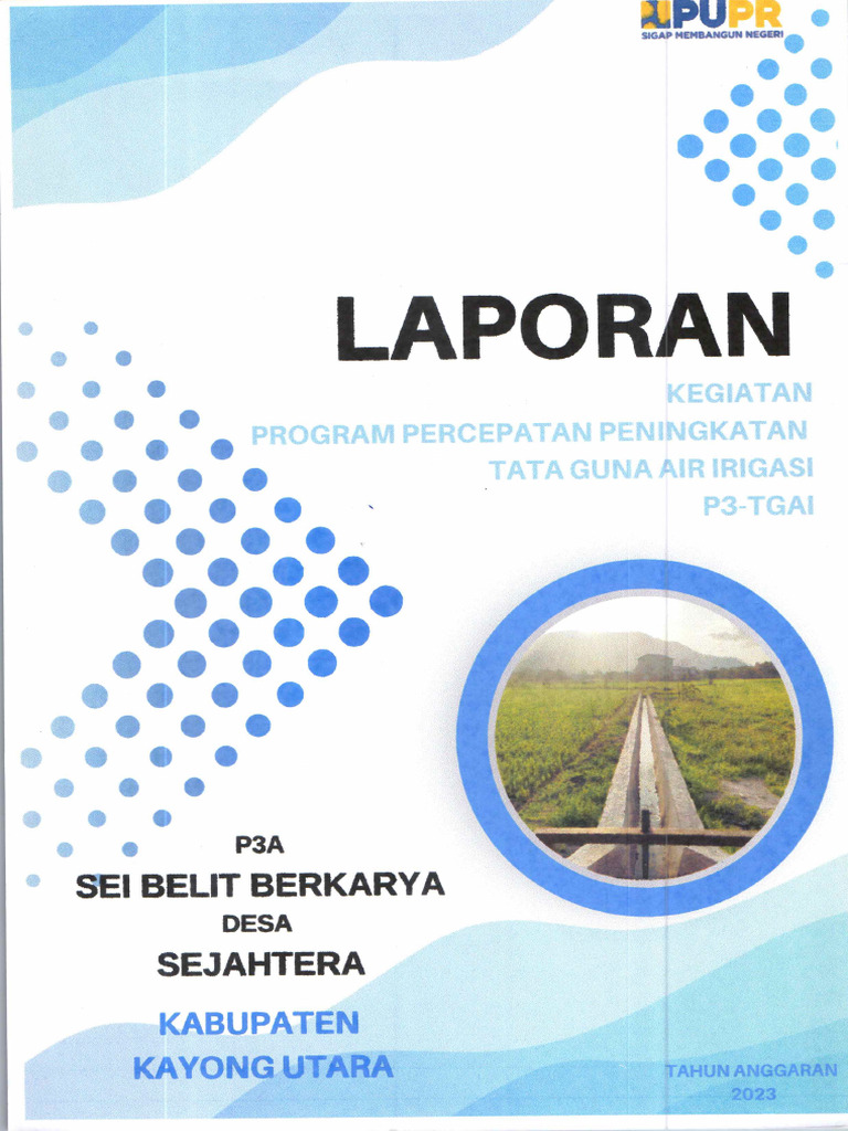 Sei Belit Berkarya Kabupaten Kayong Utara | PDF