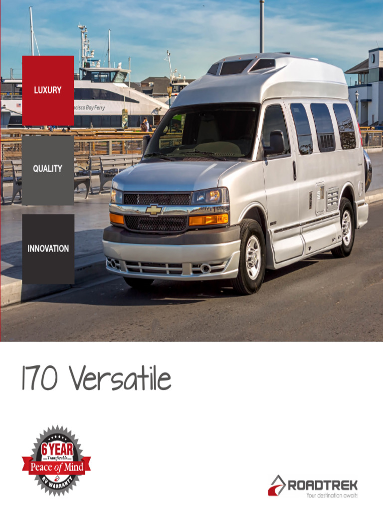 170 Versatile: Luxury Camping RV | PDF | Vehicles | Motor Vehicle