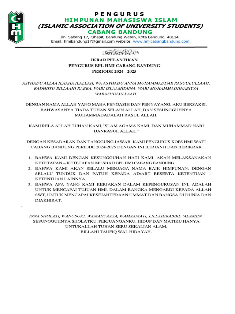 Sertijab BPL 2 | PDF