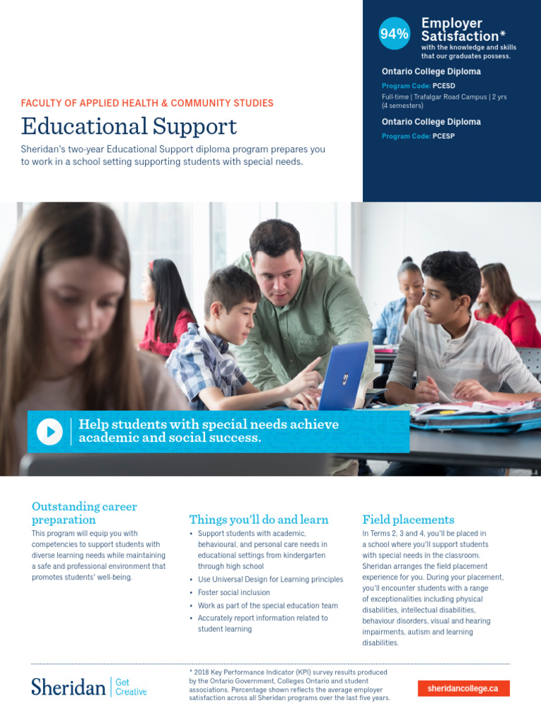 Educational-Support en | Download Free PDF | Special Education | Disability