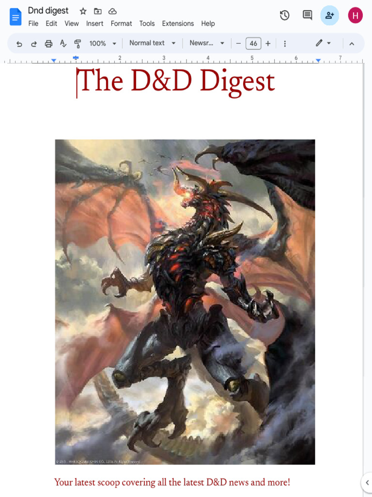 DnD Digest Overview | PDF