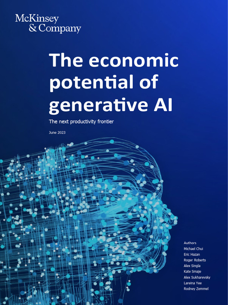 The Economic Potential of Generative Ai The Next Productivity Frontier ...