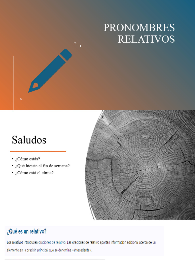 Pronombres Relativos | PDF | Creatividad | Cognición