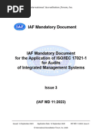 Iaf MD1 | PDF | Audit | Sampling (Statistics)