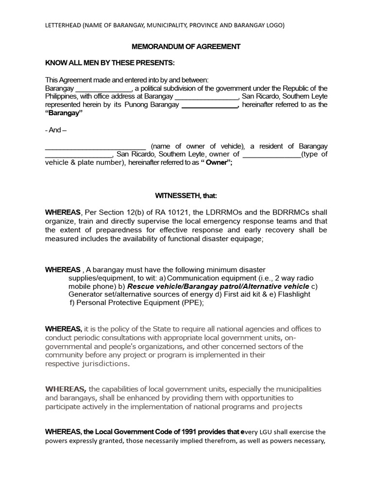 Vehicle Moa | Download Free PDF | Government