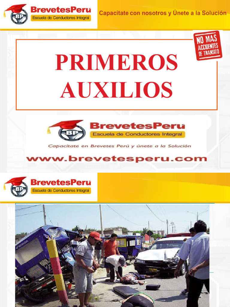 Primeros Auxilios | Descargar gratis PDF | Reanimación cardiopulmonar | Primeros auxilios
