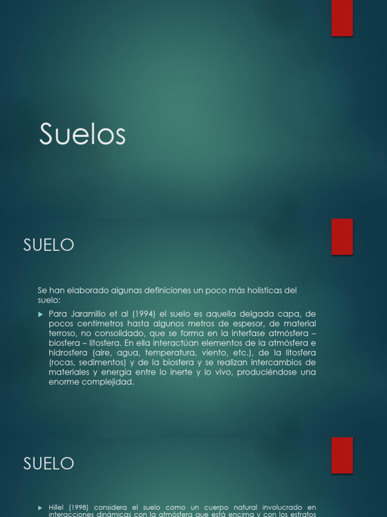 Definición y Componentes del Suelo | PDF | Suelo | Naturaleza